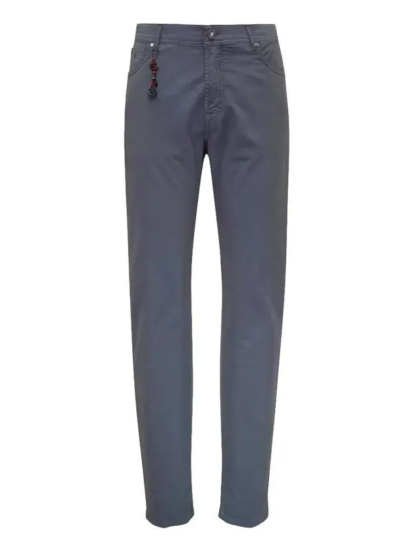 Marco Pescarolo Five-pocket Trousers - Blue