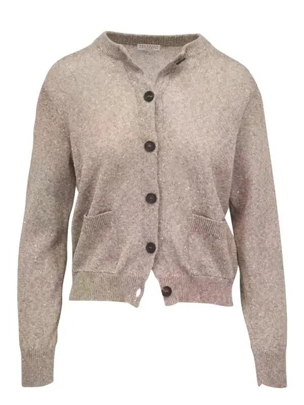 Brunello Cucinelli Patch-pocket Cardigan - Neutrals