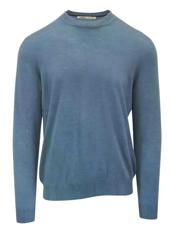 MAURIZIO BALDASSARI Cashmere Crew-neck Sweater - Blue