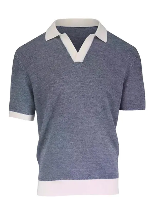 Orlebar Brown V-neck T-shirt - Blue