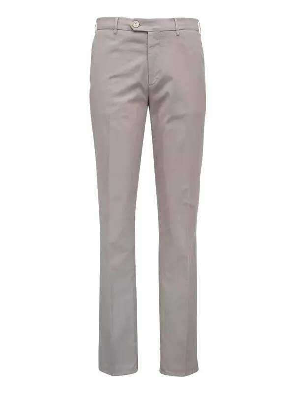 Brunello Cucinelli Button Trousers - Neutrals