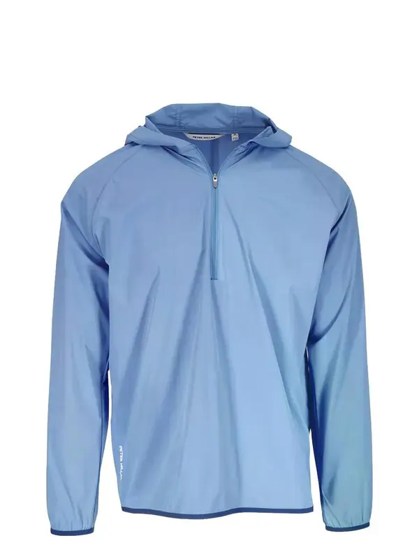 Peter Millar Featherweight Hoodie - Blue