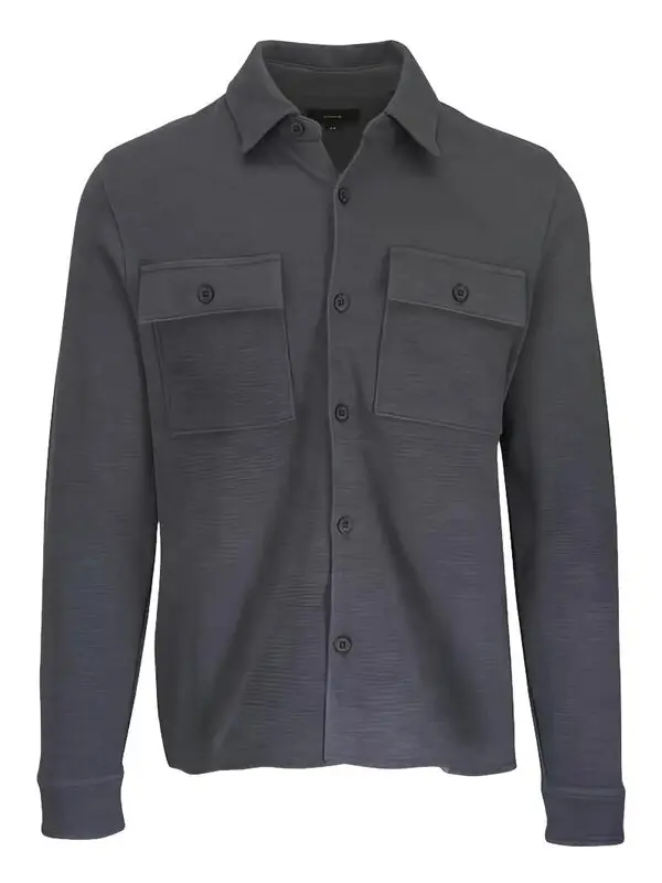 Vince Pocket Overshirt Jacket - Grey