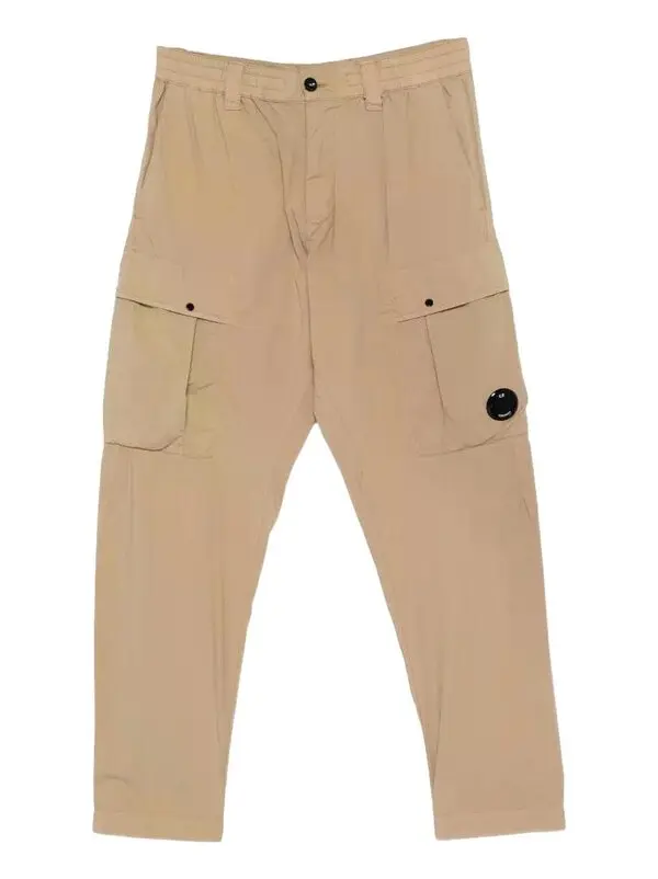 C.P. COMPANY Elasticated Cargo Trousers - Neutrals