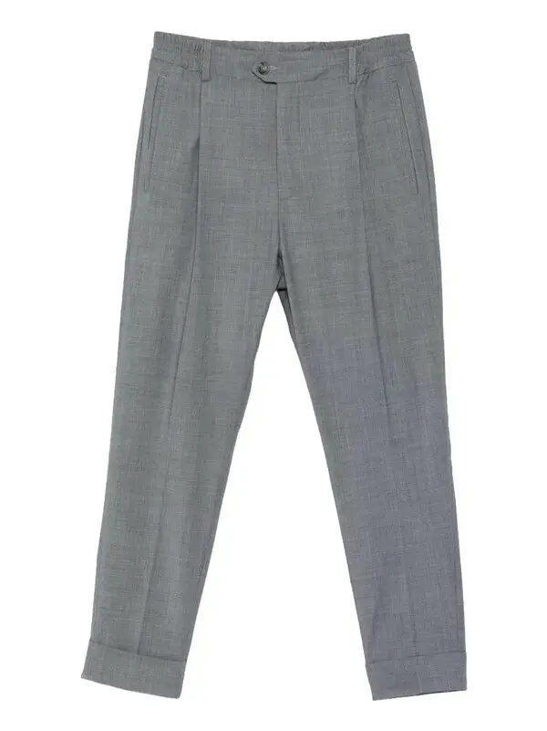 HOSIO Cuffed Trousers - Grey