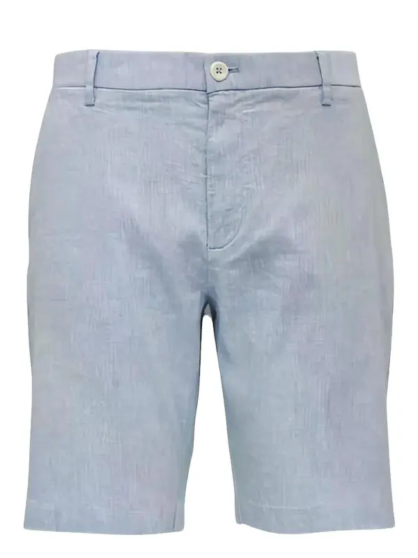 DEKE Buttoned Shorts - Blue