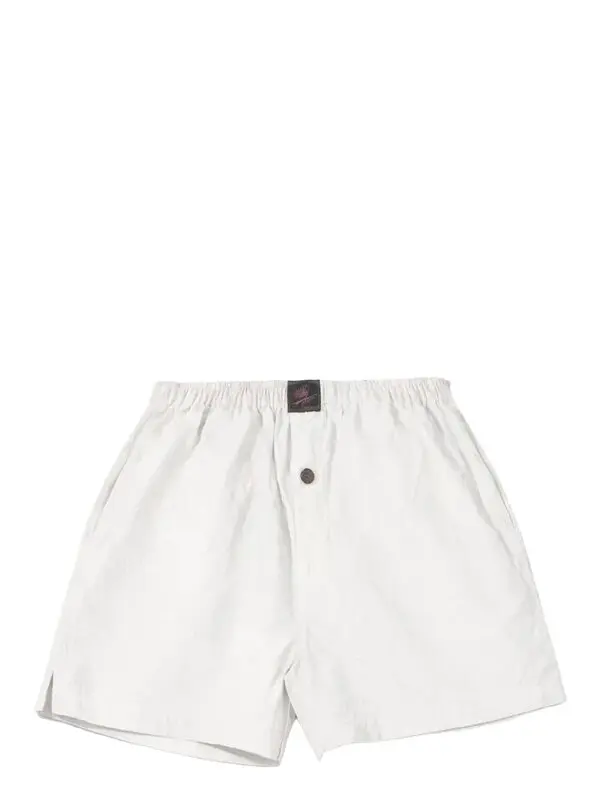 WILLY CHAVARRIA Textured Elasticated Shorts - Neutrals