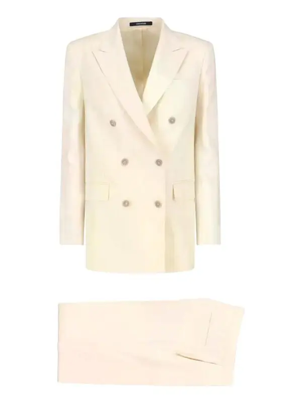 Tagliatore Jasmine Double-breasted Suit - Neutrals