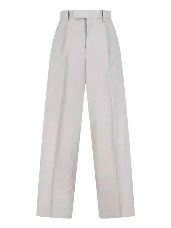 JIL SANDER Belt-loops Trousers - Grey