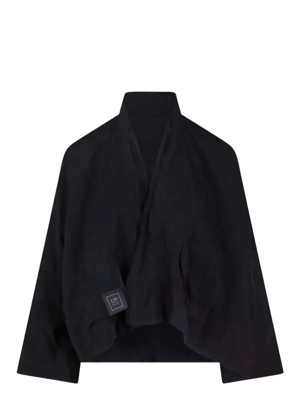 KIMONORAIN High-neck Jacket - Black