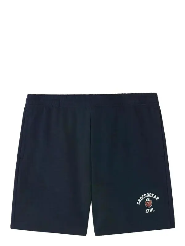 CHOCOOLATE Logo Graphic Shorts - Blue