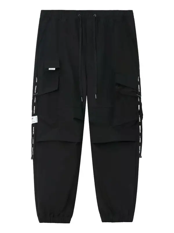 MUSIUM DIV. Cargo Trousers - Black