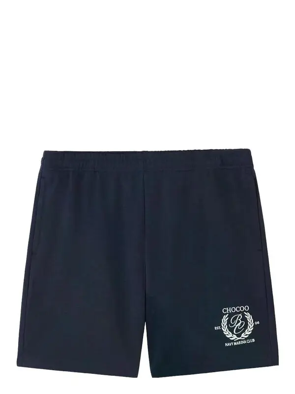 CHOCOOLATE Logo-print Track Shorts - Blue