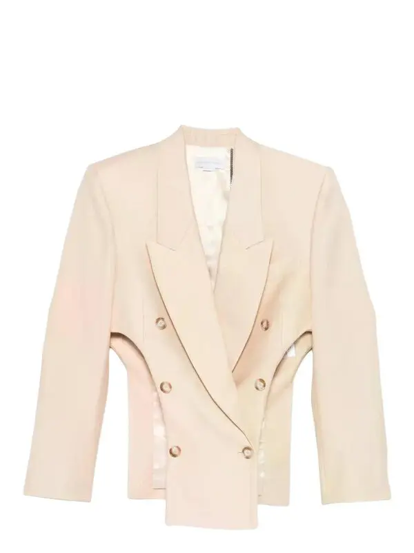 Stella McCartney Double-breasted Blazer - Neutrals