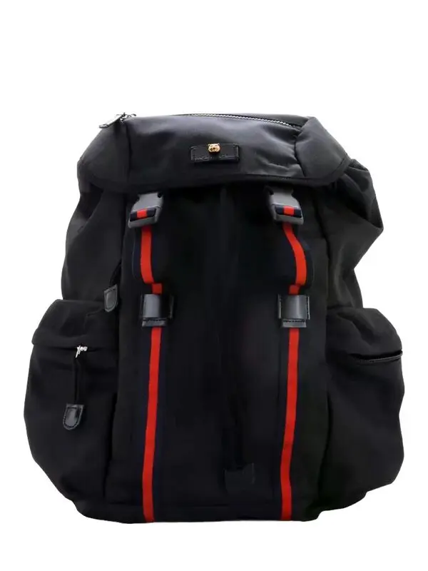 Gucci Techpack Techno Canvas Backpack - Black