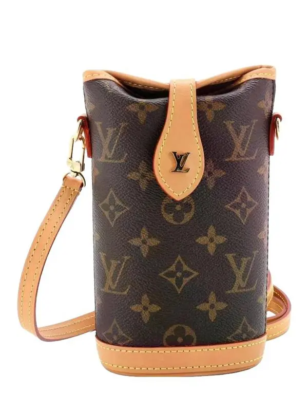 LOUIS VUITTON Fold Me Pouch Monogram Crossbody Bag - Brown