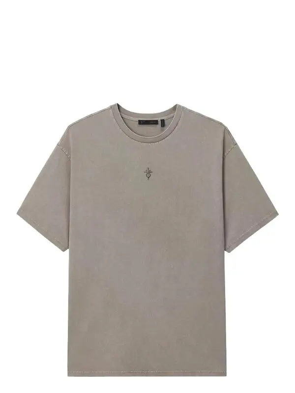 FIVE CM Crew-neck Graphic T-shirt - Neutrals