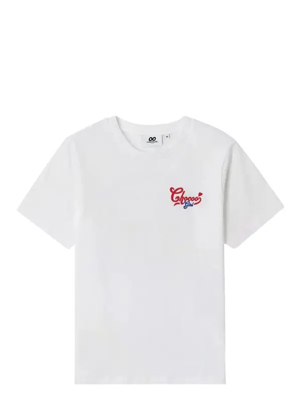 CHOCOOLATE Logo-print Short-sleeve T-shirt - White