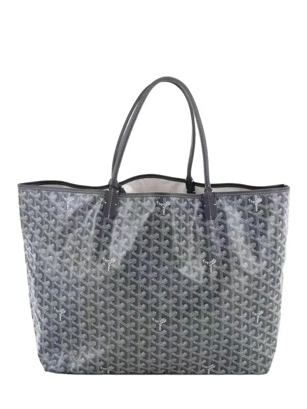 Goyard Saint Louis Coated Canvas Gm Tote Bag - Grey