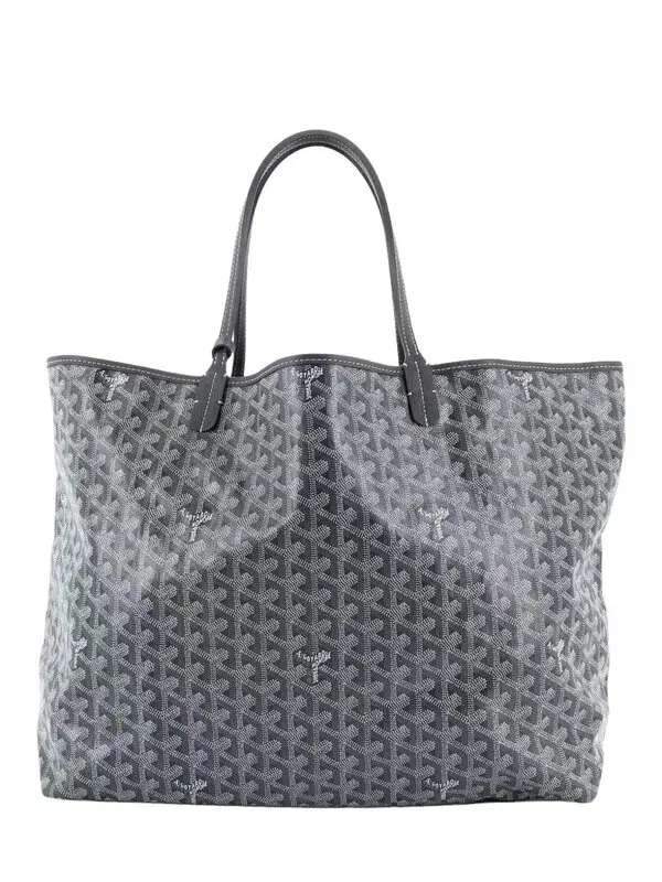 Goyard Saint Louis Gm Tote Bag Coated Canvas - Grey