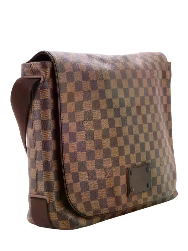LOUIS VUITTON Brooklyn Damier Mm Messenger Bag - Brown