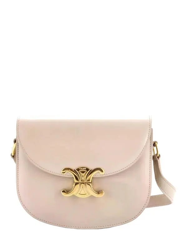 Celine Triomphe Clea Flap Bag - Neutrals