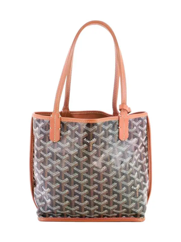 Goyard Anjou Reversible Mini Satchel - Brown