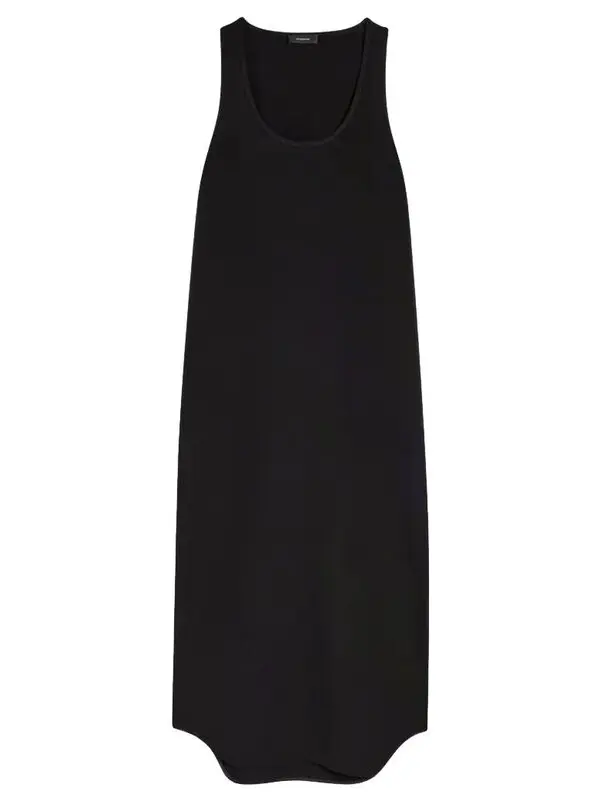 Wardrobe.NYC Sleeveless Midi Dress - Black