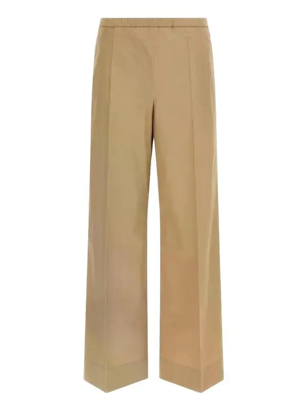 Moncler Poplin Trousers - Neutrals