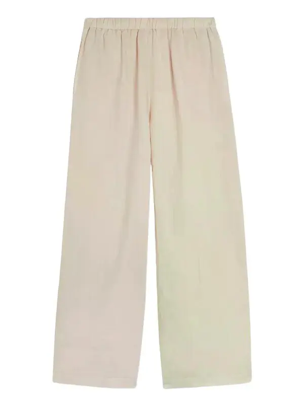 Aspesi Elasticated Linen Trousers - Neutrals