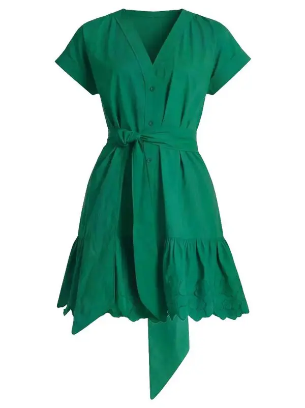 CHRISTY LYNN Piper Mini Dress - Green