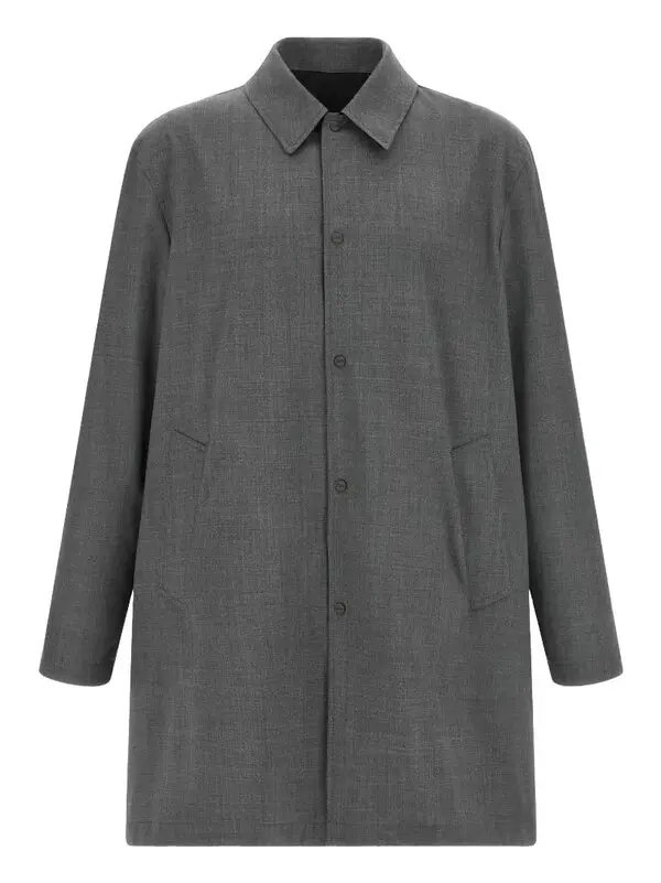 Herno Reversible Raincoat - Grey