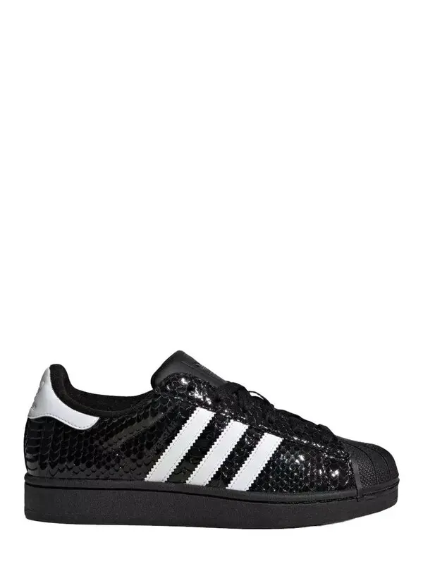 Adidas Snakeskin Stripe Sneakers - Black