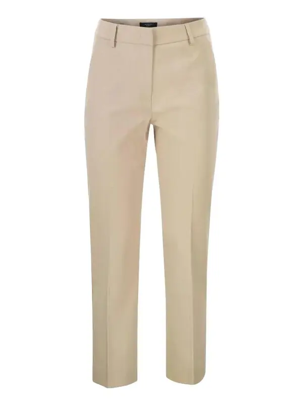 Max Mara Welt-pocket Trousers - Neutrals