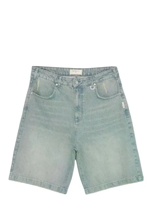 RETERNITY Distressed Shorts - Blue