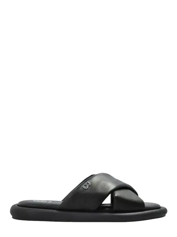 Bogner Portofino Crossover-strap Sandals - Black