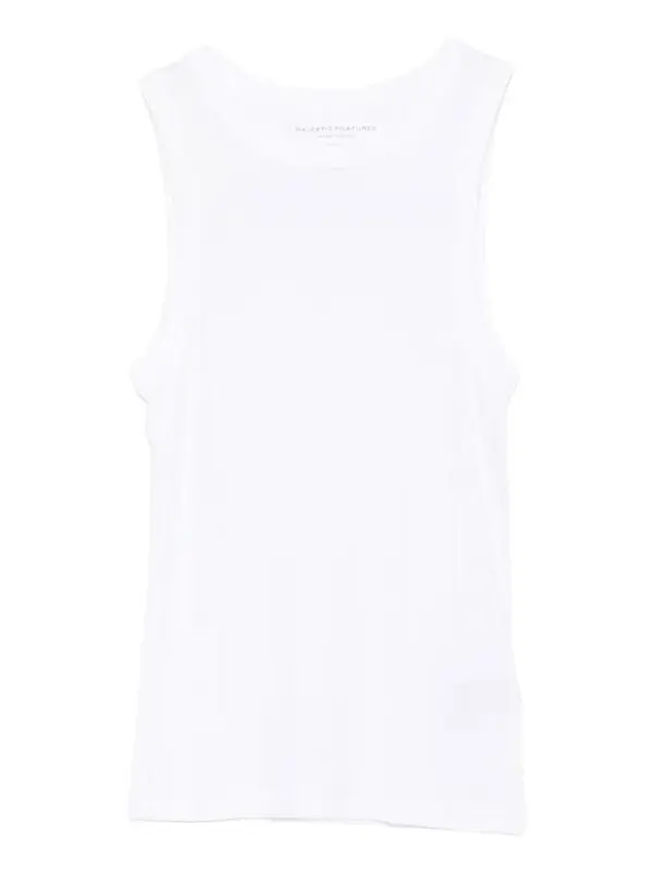 Majestic Filatures Ribbed-knit Tank Top - White