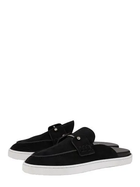 CHRISTIAN LOUBOUTIN Chanme Loafer Mule - Black