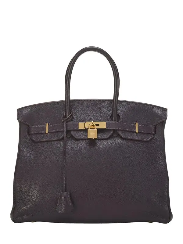 Hermès Birkin 35 - Raisin