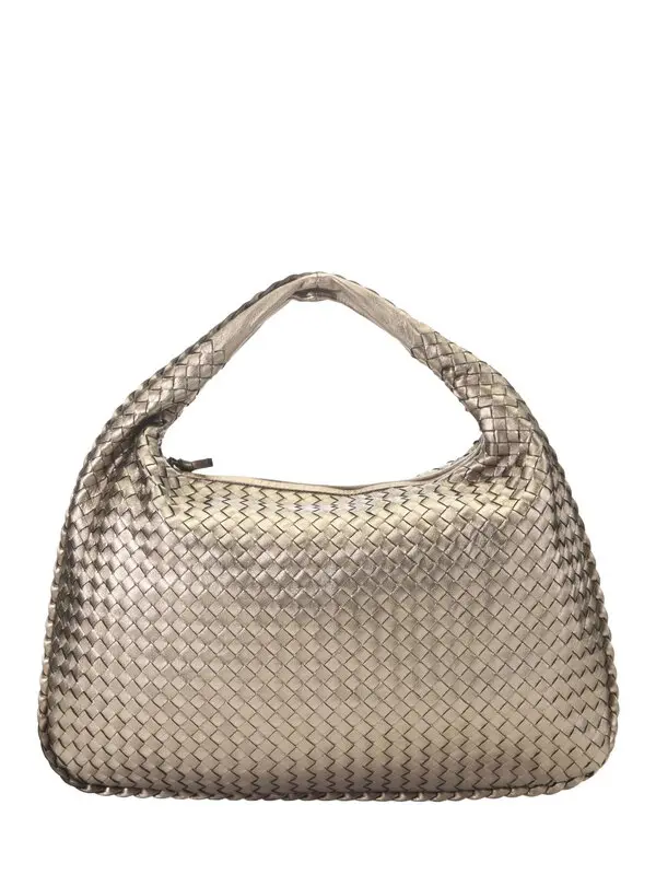 Bottega Veneta Intrecciato Veneta Hobo - Gold