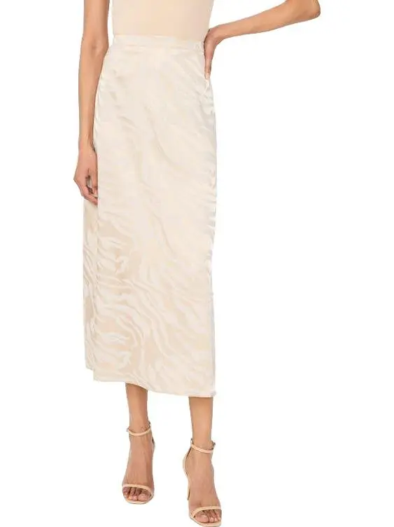 Vince Camuto Satin Maxi Skirt - Birch