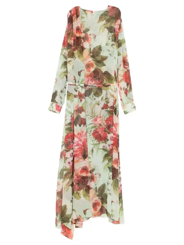 Chiara Boni La Petite Robe Aknesa Floral-print Maxi Dress - Green