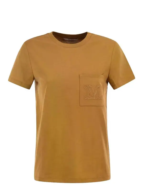 Max Mara Papaia Chest-pocket T-shirt - Neutrals