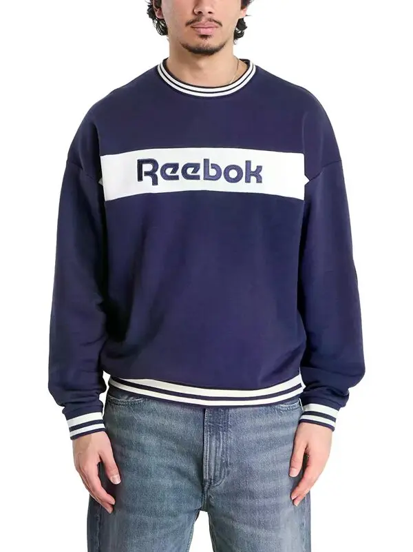 REEBOK Crew-neck Sweatshirt - Blue