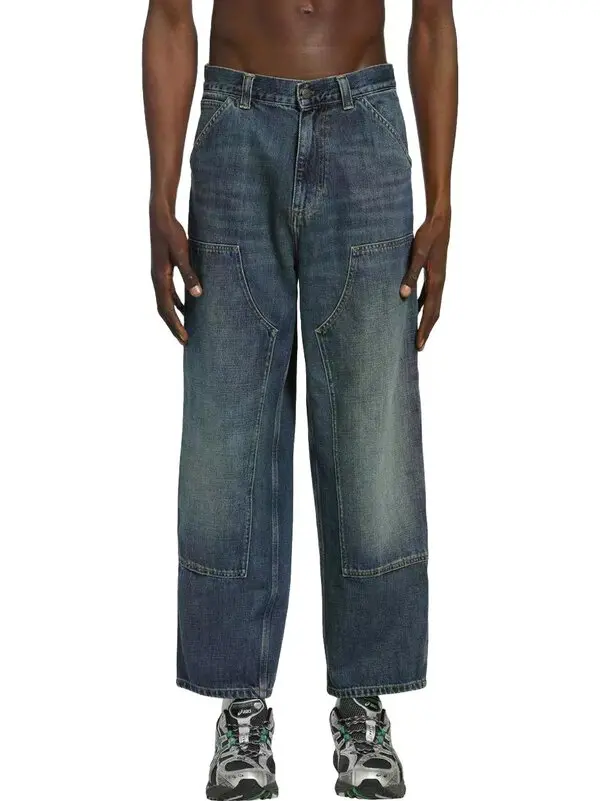 Carhartt Work In Progress Double-knee Jeans - Blue