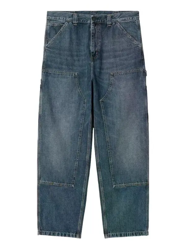 Carhartt Work In Progress Og Double Knee Jeans - Blue