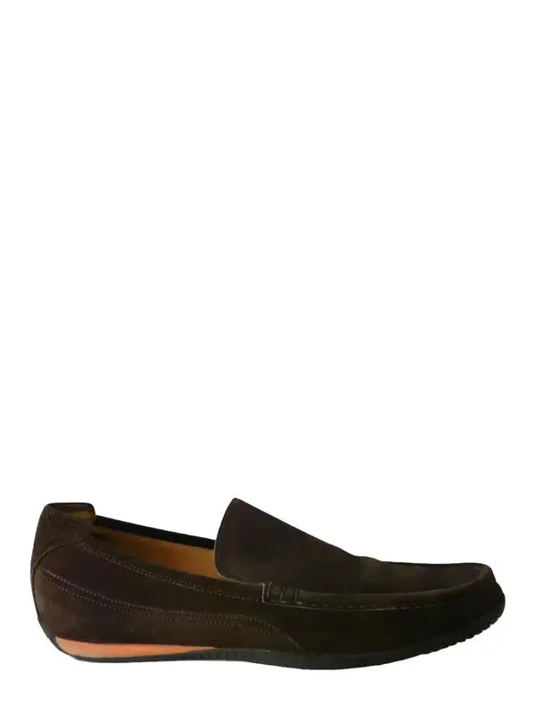 Hermès Suede Loafers - Brown