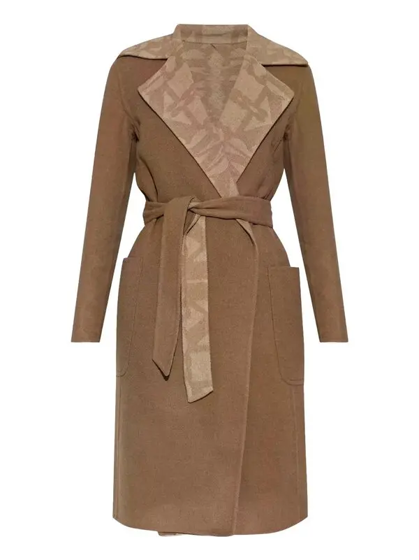 Max Mara Reversible Coat - Brown