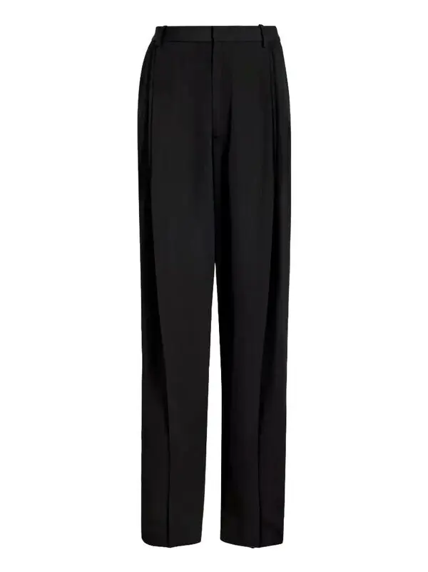 Proenza Schouler Clementina Pleated Trousers - Black