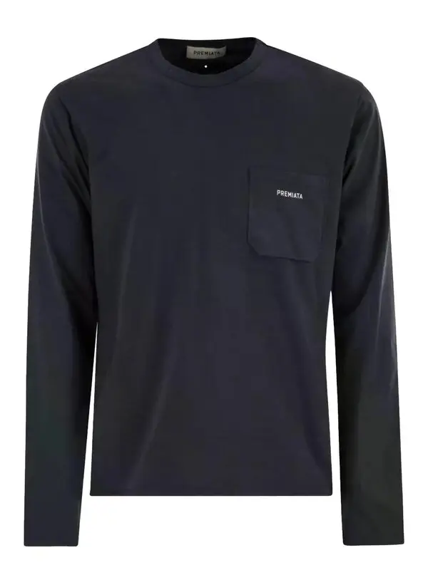 Premiata Chest-pocket Jersey T-shirt - Blue